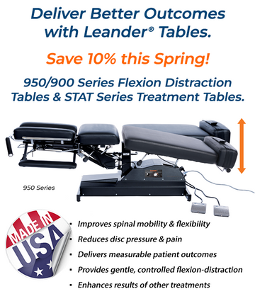 Leander Tables for Motorized Flexion Distraction – Leander Chiropractic ...